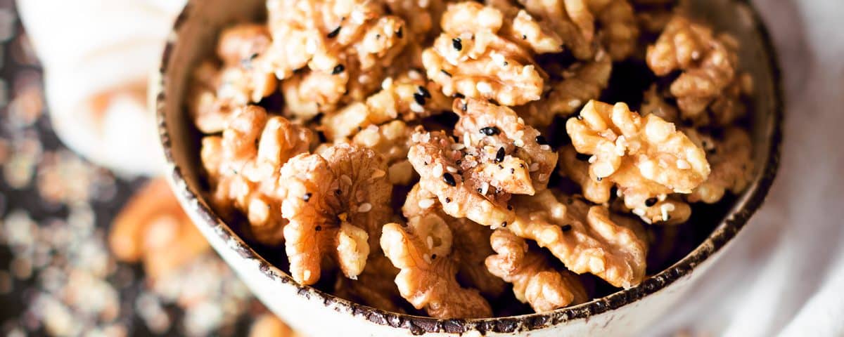 Everything Seasoned Walnuts - Dad With A Pan