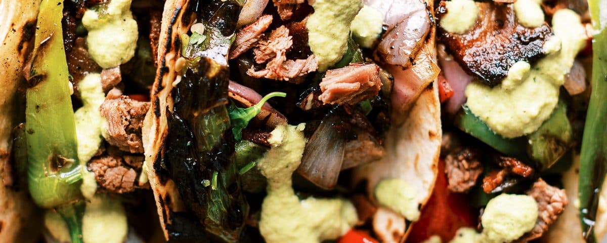 Grilled Alambre Tacos - Dad With A Pan